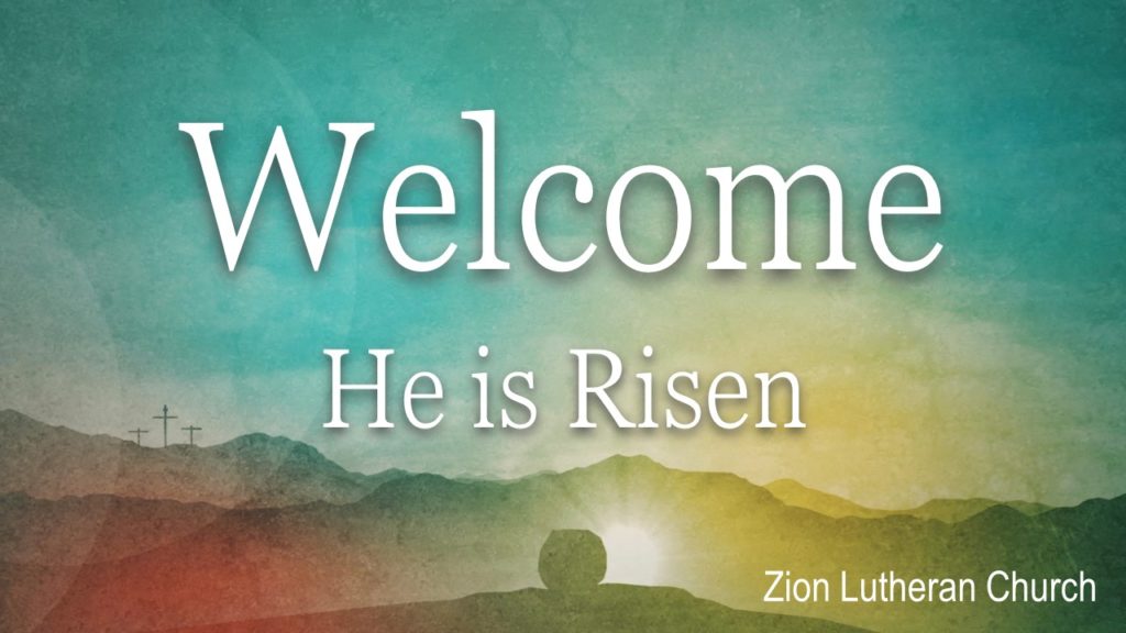 Worship - May 16, 2021 - Zion Lutheran Church